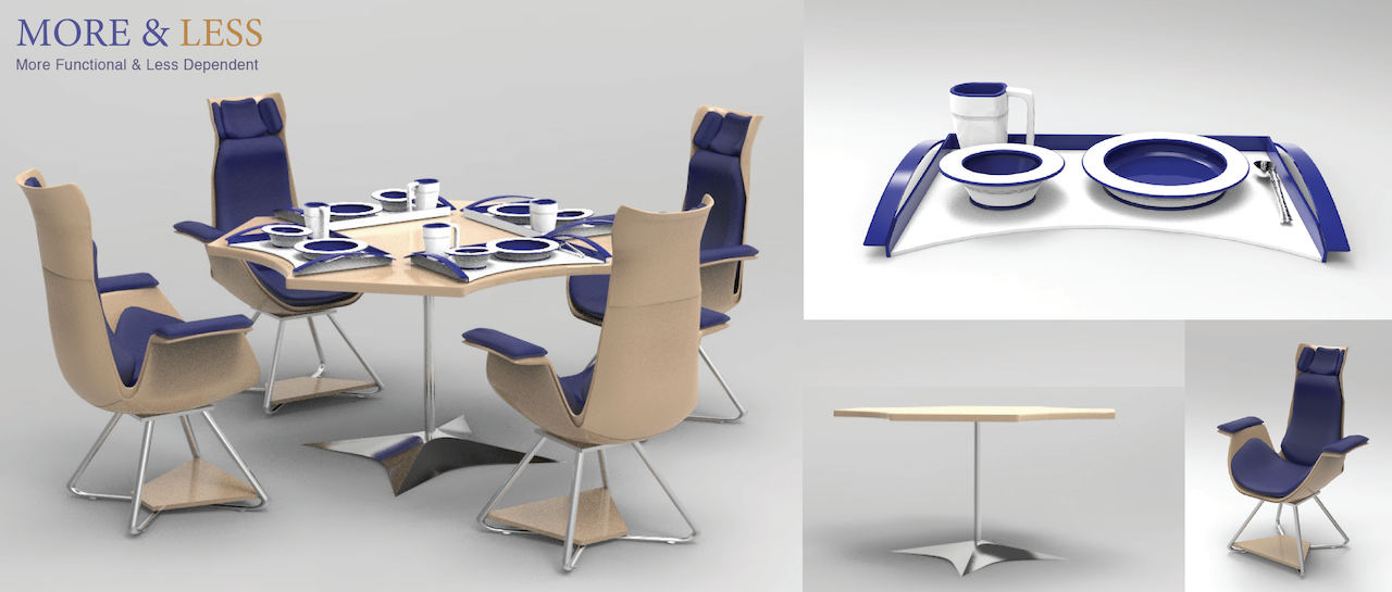 More & Less Dining Table Set Design